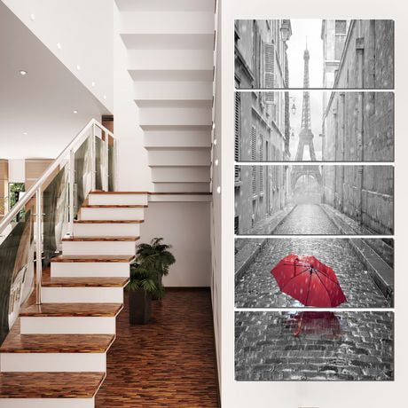 Click here for Design Art Eiffel View From Paris Street Cityscape... prices