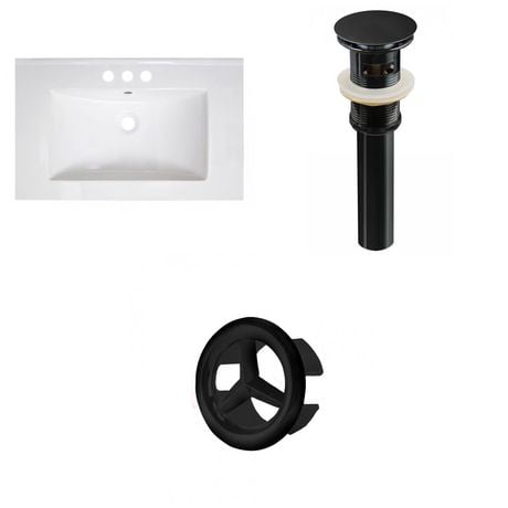 Click here for American Imaginations 30-In. W Ceramic Top Set Whi... prices