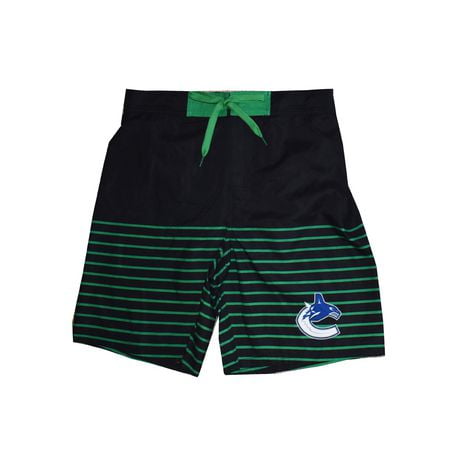 Click here for Mens Nhl Horizontal Vancouver Swim Trunks Black Xl prices