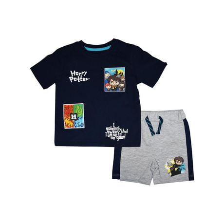 Click here for Toddler Boys Harry Potter 2 Piece No Good Set Navy... prices