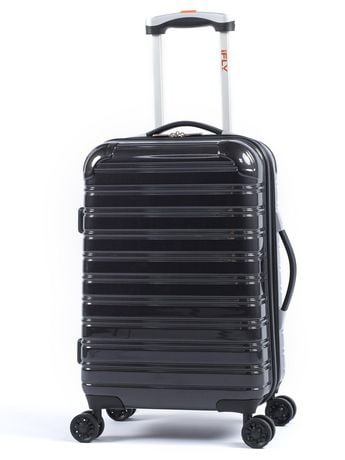 Click here for Ifly Hard Sided Fibertech Luggage 22  Black Black... prices