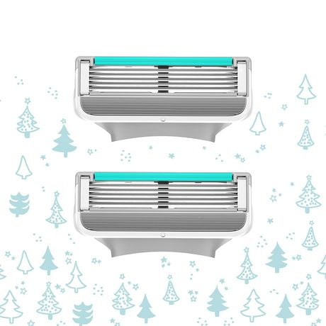 joy and glee Women's Razor Holiday Shave Care Gift Set in Teal ...