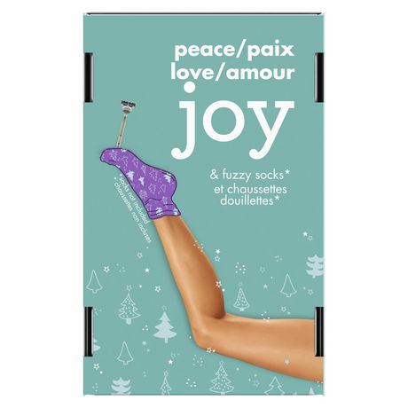 joy and glee Women's Razor Holiday Shave Care Gift Set in Teal ...