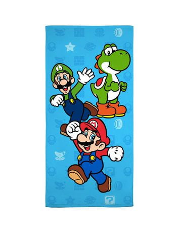 Super Mario "Open Range Players" Beach Towel | Walmart Canada