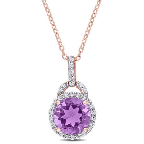 Click here for Miabella 3 Carat T. G.W. Amethyst And White Topaz... prices