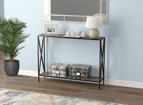 Click here for Safdie & Co. Console Table 39.5L Dark Taupe 1 Shel... prices