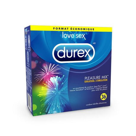Durex Condoms Pleasure Mix Value Pack | Walmart Canada