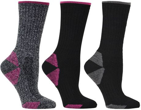 Workload Women's 3-Pack Work Socks, Shoe size 4-10 - Walmart.ca