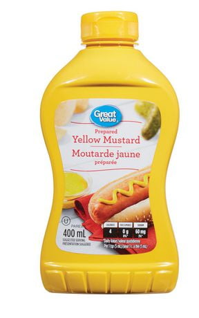 Great Value Prepared Yellow Mustard | Walmart.ca