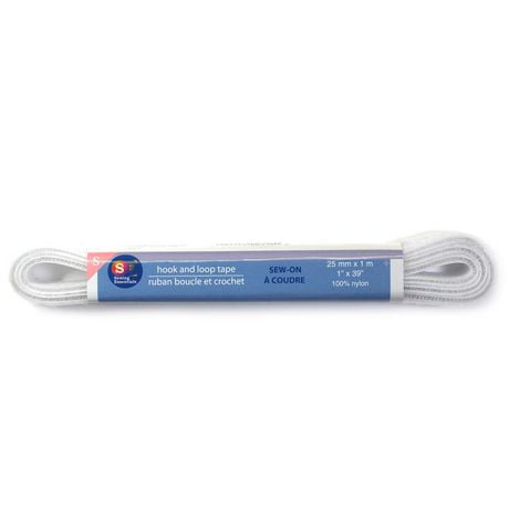 Click here for Sewing Essentials White Sew-On Hook And Loop White... prices