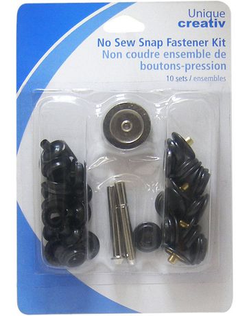 Unique Creativ Black Colour Snap Kit | Walmart Canada