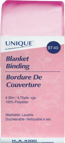 Click here for Unique Pretzels Unique Blanket Binding Light Pink prices