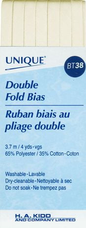 Click here for Unique Pretzels Unique Double Fold Bias Tape Ivory prices