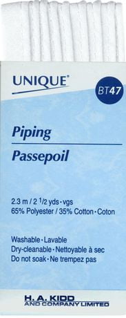Click here for Unique Pretzels Unique Corded Piping White prices