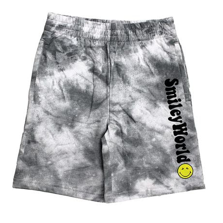 Boys Smiley World tie dye shorts. | Walmart Canada