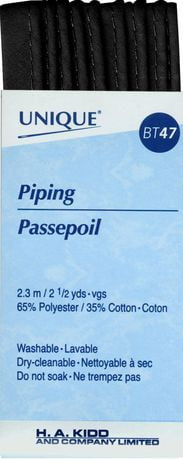 Click here for Unique Pretzels Unique Corded Piping Black prices