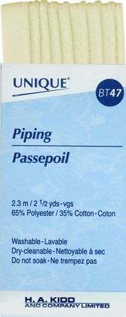 Click here for Unique Pretzels Unique Corded Piping Ivory prices
