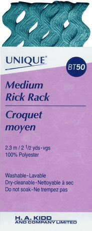Click here for Unique Pretzels Unique Medium Rick Rack Teal prices