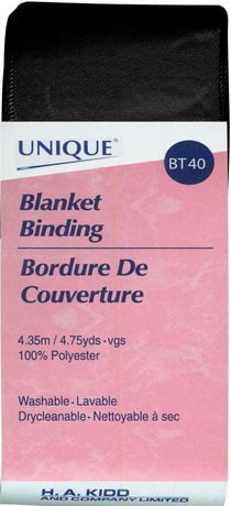 Click here for Unique Pretzels Unique Blanket Binding Black prices