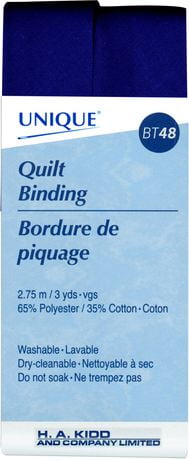 Click here for Unique Pretzels Unique Quilt Binding Navy prices