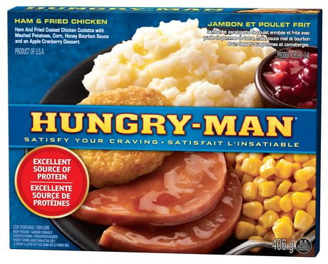 Hungry-Man Ham And Fried Chicken Frozen Meals | Walmart Canada