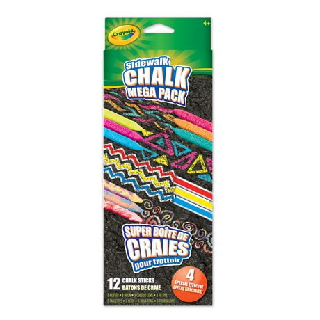 Crayola Sidewalk Chalk Mega Pack | Walmart Canada