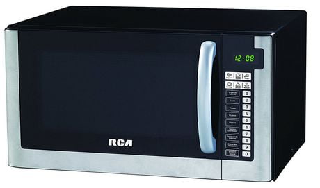 Curtis International Ltd RCA 1.2 Cubic Foot Microwave, Stainless Steel ...