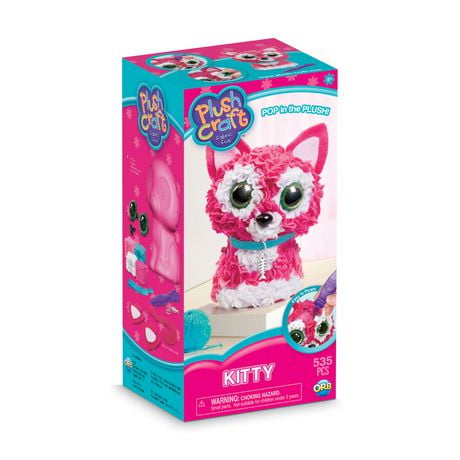 Click here for The Orb Factory Plushcraft Kitty 3D Pink prices