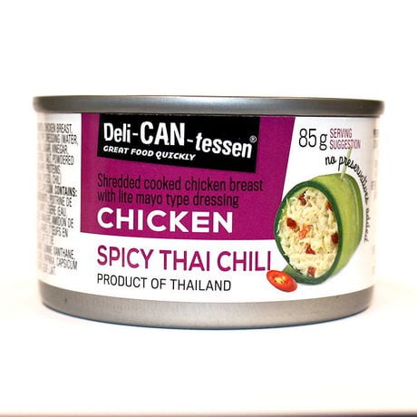 Deli-CAN-Tessen Spicy Thai Chili Shredded Chicken Breast | Walmart Canada