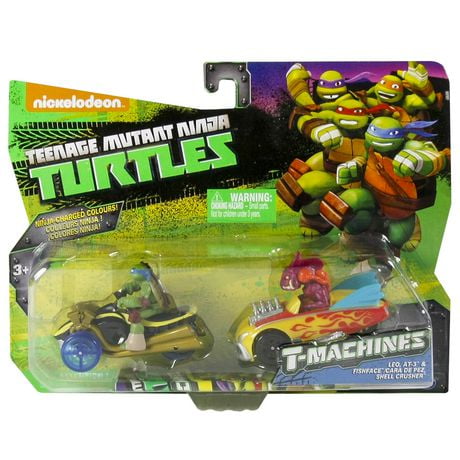 Teenage Mutant Ninja Turtles - T-Machines - Leo in AT-3 & Fishface in ...