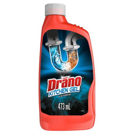 Drano Kitchen Gel Drain Clog Remover and Cleaner, 473mL - Walmart.ca