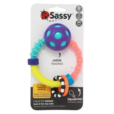 Click here for Sassy Bend & Flex Ring Rattle prices
