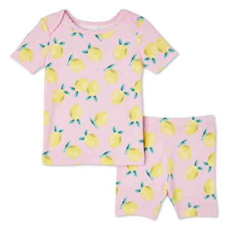 Click here for George Baby Girls Cotton Short Pajamas 2-Piece Set... prices