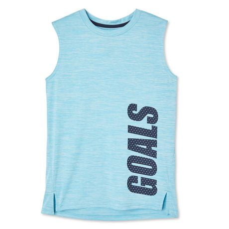 Click here for Athletic Works Boys Graphic Muscle Tank Blue L prices