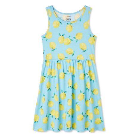Click here for George Girls Sleeveless Skater Dress Turquoise S prices