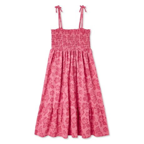 Click here for George Girls Smocked Dress Pink L prices