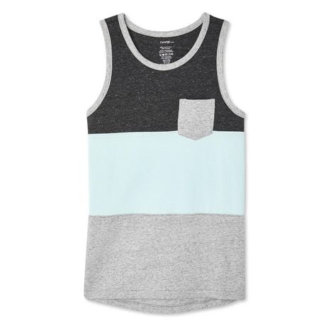 Click here for George Boys Colour Block Tank Grey M prices