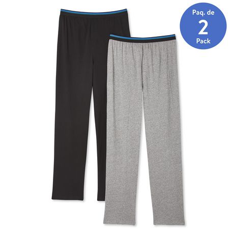 Click here for George Mens Knit Pant 2-Pack Black Xl prices