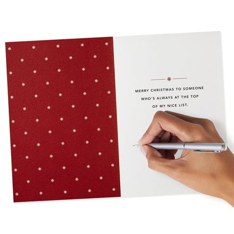 Hallmark Signature Christmas Card (Santa in Glasses) | Walmart Canada