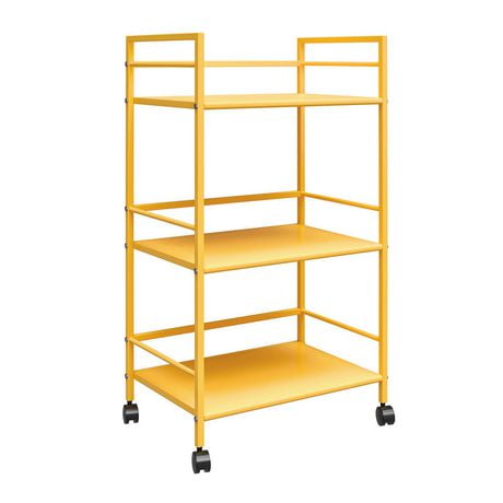 Click here for Dorel Cache Metal Rolling Cart  Blue Yellow prices