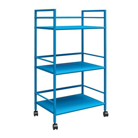 Click here for Dorel Cache Metal Rolling Cart  Blue Blue prices