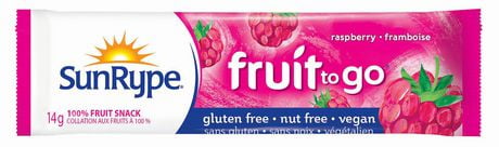 SunRype Raspberry Fruit to Go 100% Fruit Snack | Walmart Canada