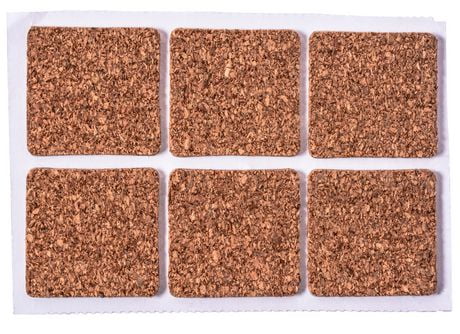 Hardware Essentials 1" x 1" Self-Stick Cork Pads - Walmart.ca