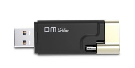 DM Aiplay 64GB Mobile Memory Black USB Stick | Walmart Canada
