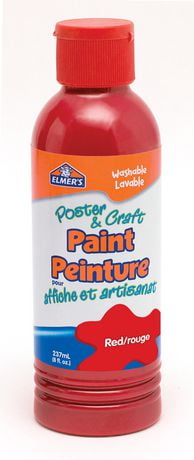 Elmer's Poster & Craft Paint, Red | Walmart Canada