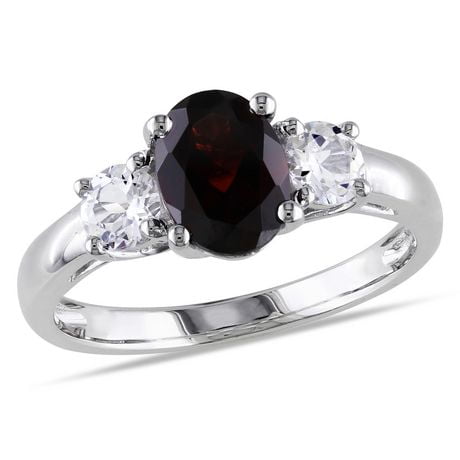Click here for Tangelo 2 Carat T. G.W. Oval-Cut Garnet And Create... prices