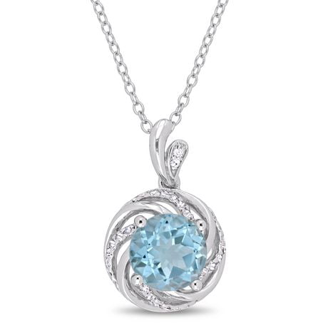 Click here for Tangelo 2-1/2 Carat T. G.W. Blue And White Topaz D... prices