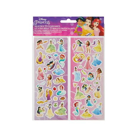 Disney Princess Value Pack Stickers, 300 Count | Walmart Canada