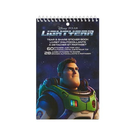 Lightyear Tear & Share Sticker Book | Walmart Canada