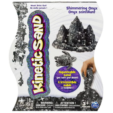 Click here for Kinetic Sand 1 Lb Shimmering Onyx Black Squeezable... prices